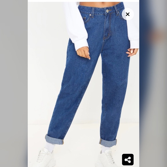 PrettyLittleThing | Jeans | New Plt Dad Jean | Poshmark